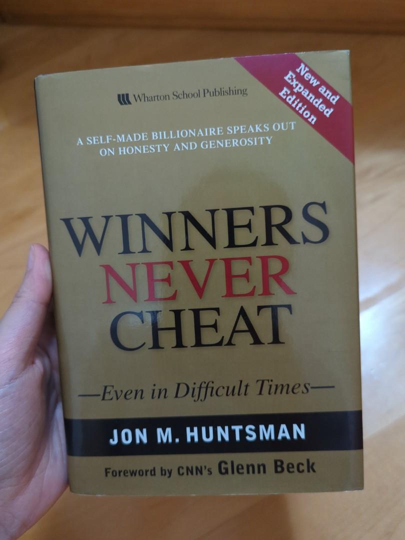 Winners never cheat by Wharton School, 興趣及遊戲, 書本 & 文具, 教科書 - Carousell