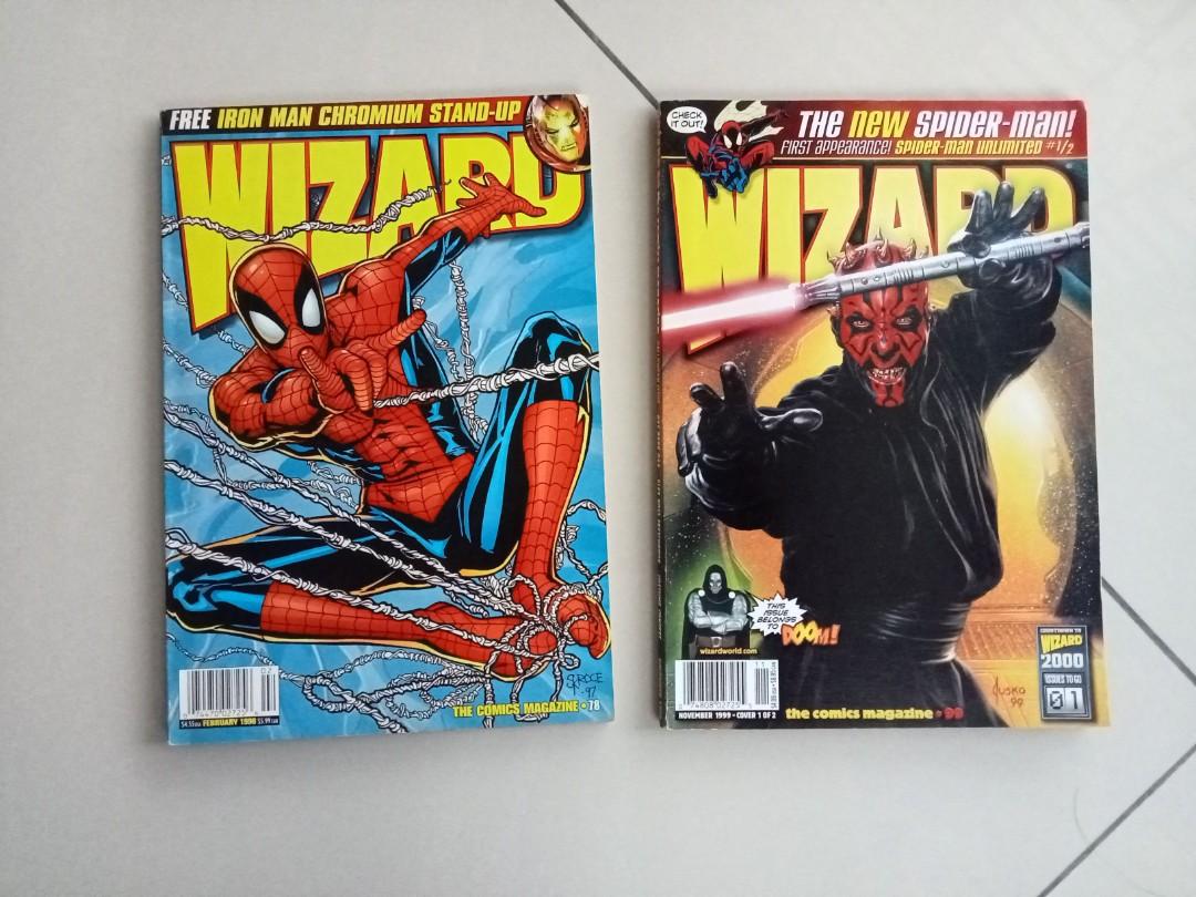 Wizard the comics magazine, Hobbies & Toys, Books & Magazines, Comics ...