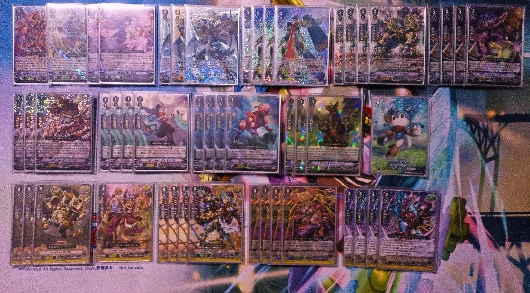 WTS Chronojet deck with rarity Cardfight Vanguard V Premium, Hobbies ...