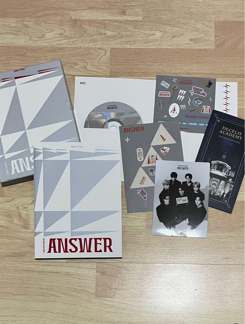 wts enhypen enha unsealed official inclusions albums manifesto day 1 ...