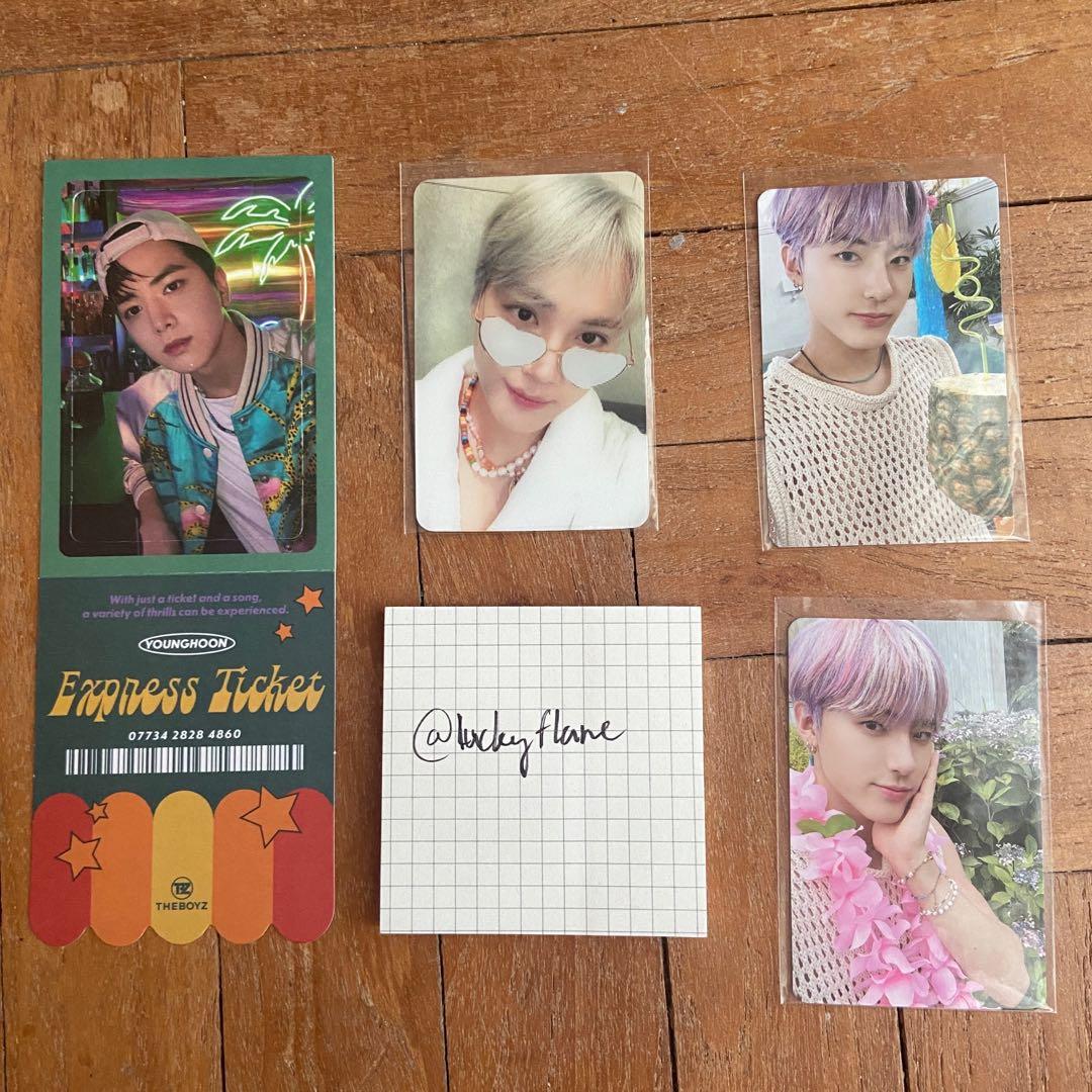 WTS The Boyz (tbz) Thrilling pc (photocards) set, Hobbies & Toys ...