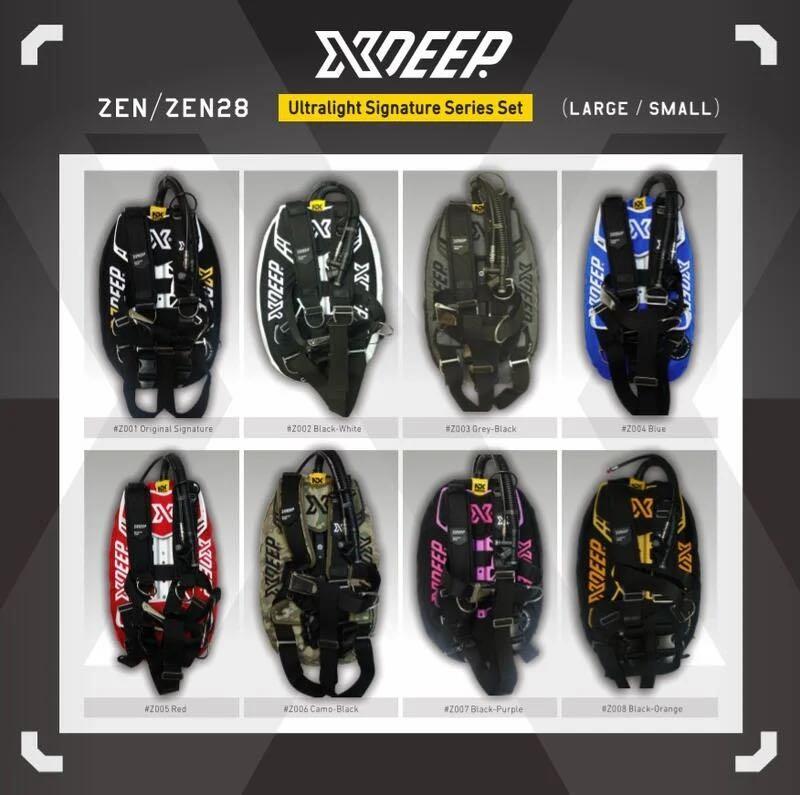 XDEEP NX ZEN 背飛 Single Tank Recreational BC System 水肺潛水背飛式BCD NX系列 次世代 ...