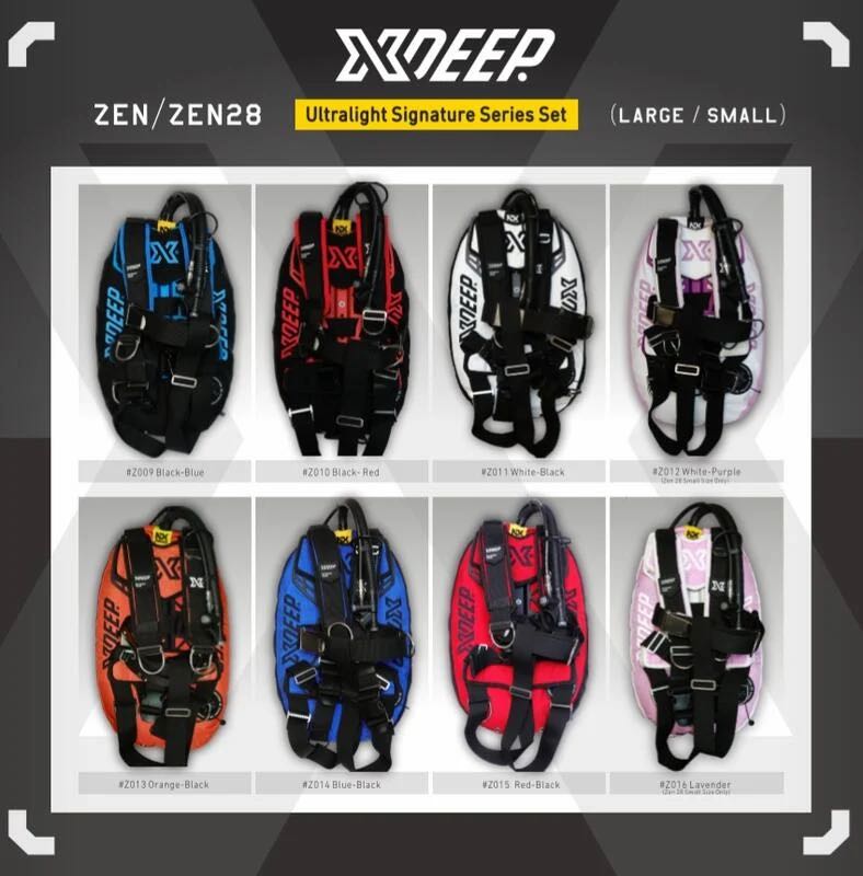 XDEEP NX ZEN 背飛 Single Tank Recreational BC System 水肺潛水背飛式BCD NX系列 次世代 ...