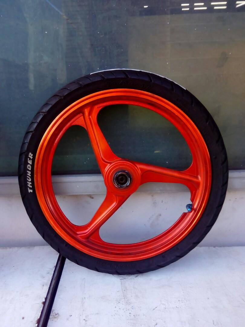 Yamaha spark 135 rim, Motorcycles, Motorcycle Accessories on Carousell