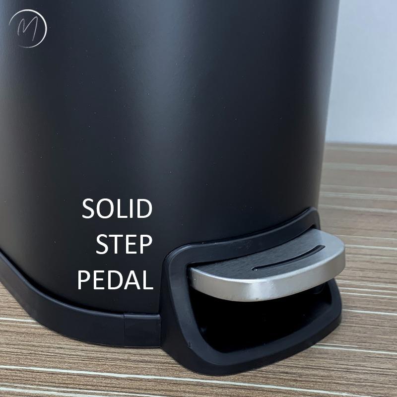10L MCurve Stainless Steel Pedal Bin with Soft Close /Step Bin/Trash ...