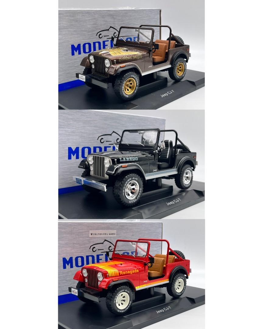 1:18 1/18 MCG Jeep CJ7 CJ-7 Open Top display model car, Hobbies & Toys ...