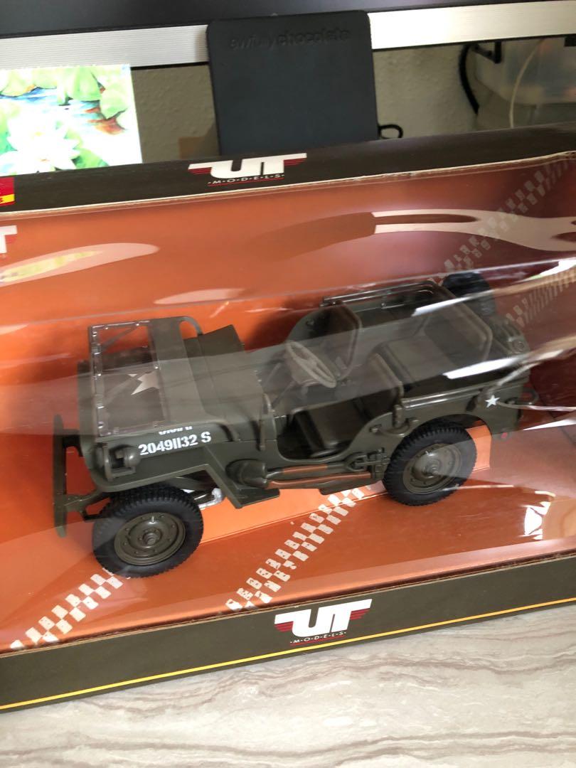 1:18 UT Jeep, Hobbies & Toys, Toys & Games on Carousell