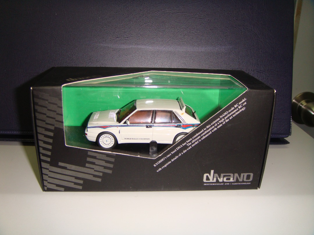 1/43 Lancia Delta HF Integrale 6 Martini in white by dNano of Kyosho ...