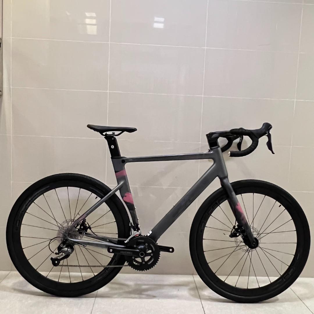 2022 JAVA Gravel Bike IDRA Shimano sora 18S integrated handle bar, 運動產品 ...