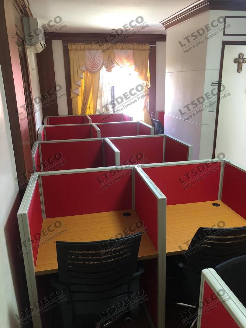 468 SERIES FULL FABRIC CUBICLE TABLE OFFICE PARTITION AND FURNITURE ...