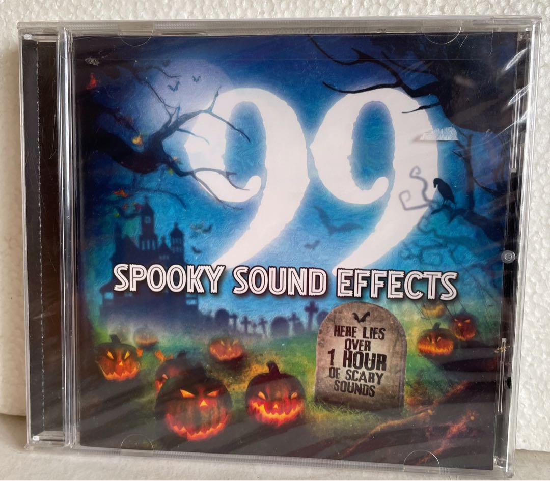 99 Spooky Sound Effects CD, Hobbies & Toys, Music & Media, CDs & DVDs ...