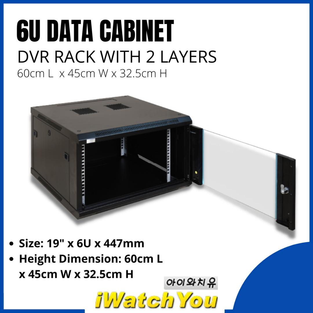 9U DVR Rack With 3 layers, Furniture & Home Living, Security & Locks ...