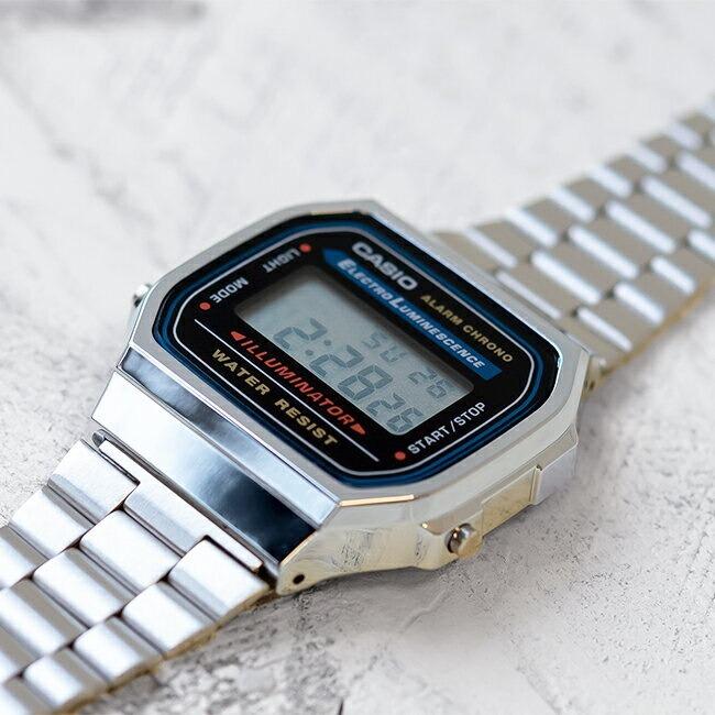 佐敦門市 現貨 100% 全新 Casio A168 A168WA-1W A168WA 簡單 簡約 Basic 運動風 square 經典 ...
