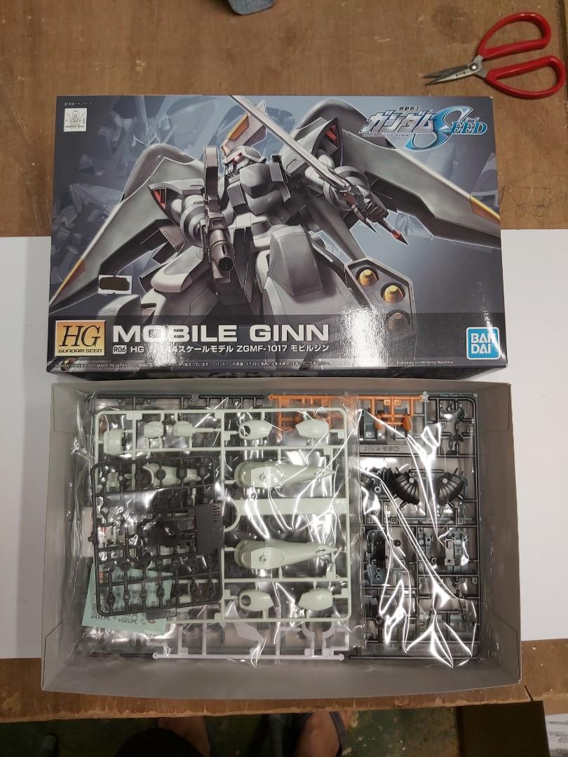 (全新現貨) 高達 Seed HG 1/144 Mobile Ginn 模型, 興趣及遊戲, 玩具 & 遊戲類 - Carousell