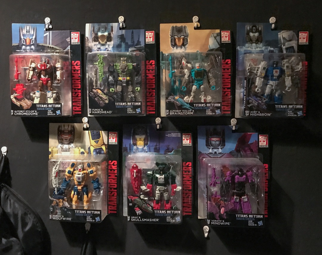 連 特典貼紙 Transformers Titans Return - Headmasters Deluxe Class 變形金剛 頭領戰士 ...