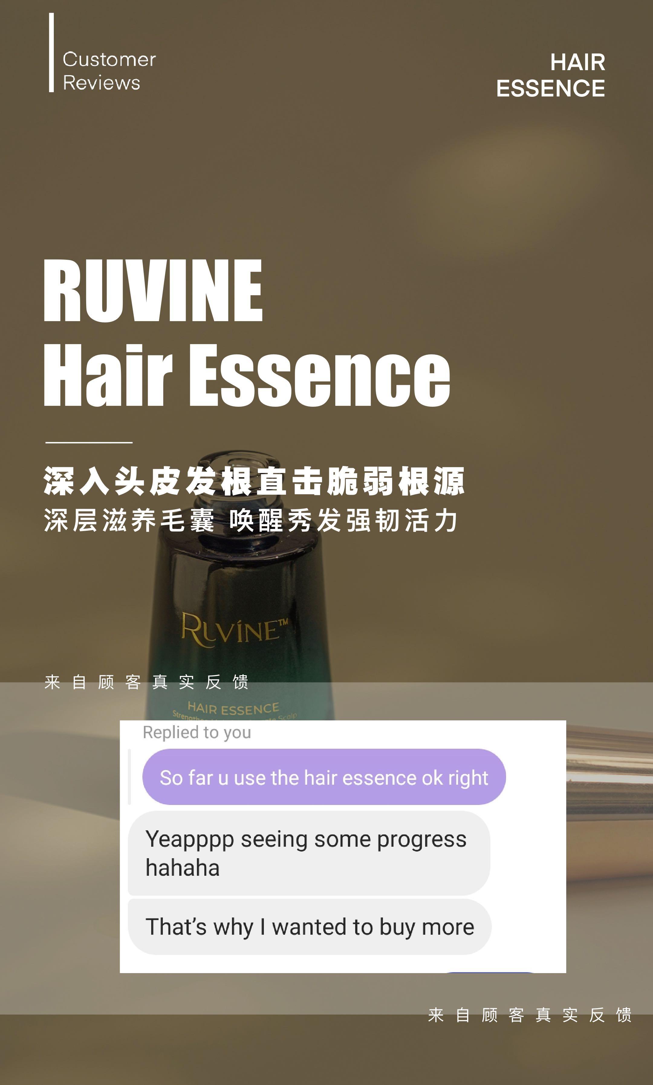 [ Ruvine Hair Essence] BALDING & THINNING HAIR SOLUTION!, Beauty ...