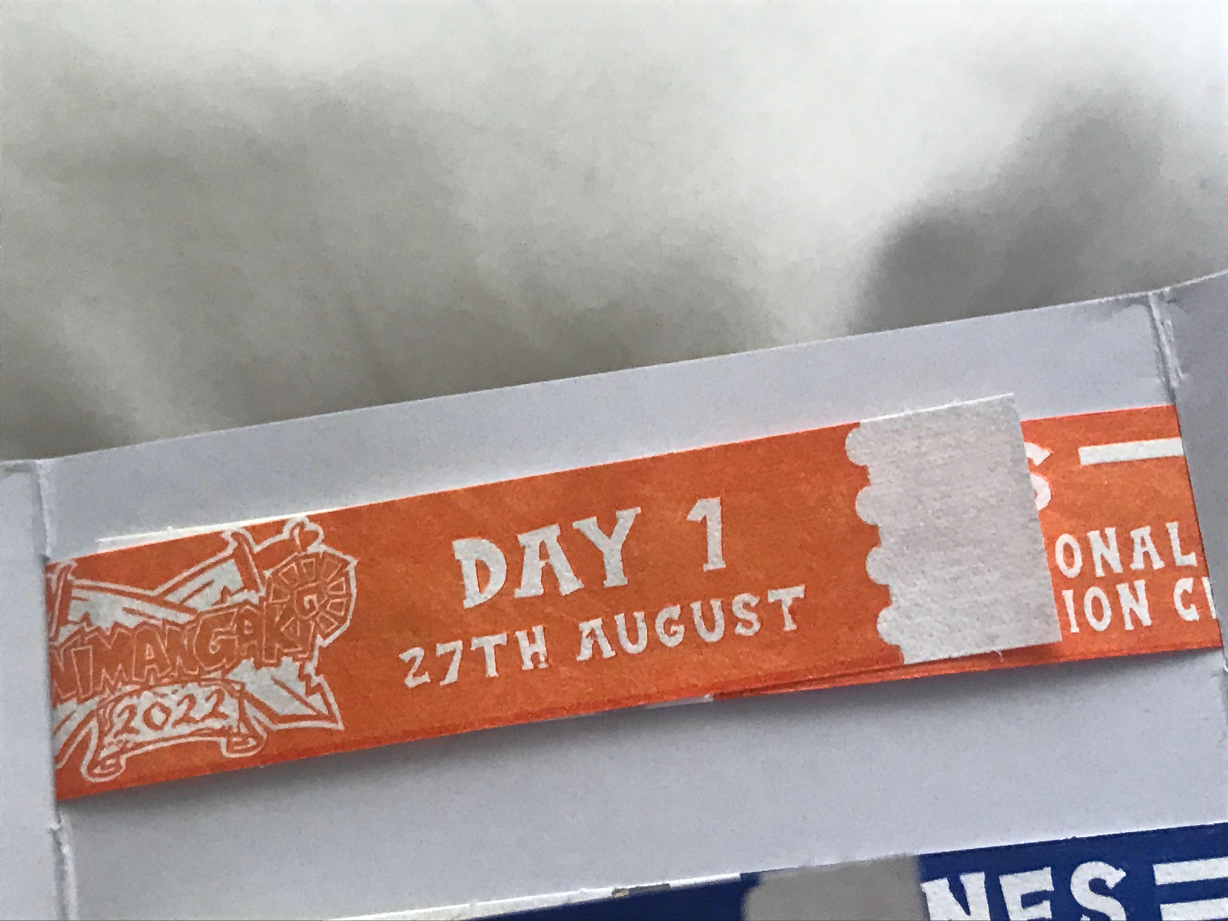ANIMANGAKI 2022 day 1 ticket (AMG), Hobbies & Toys, Collectibles ...