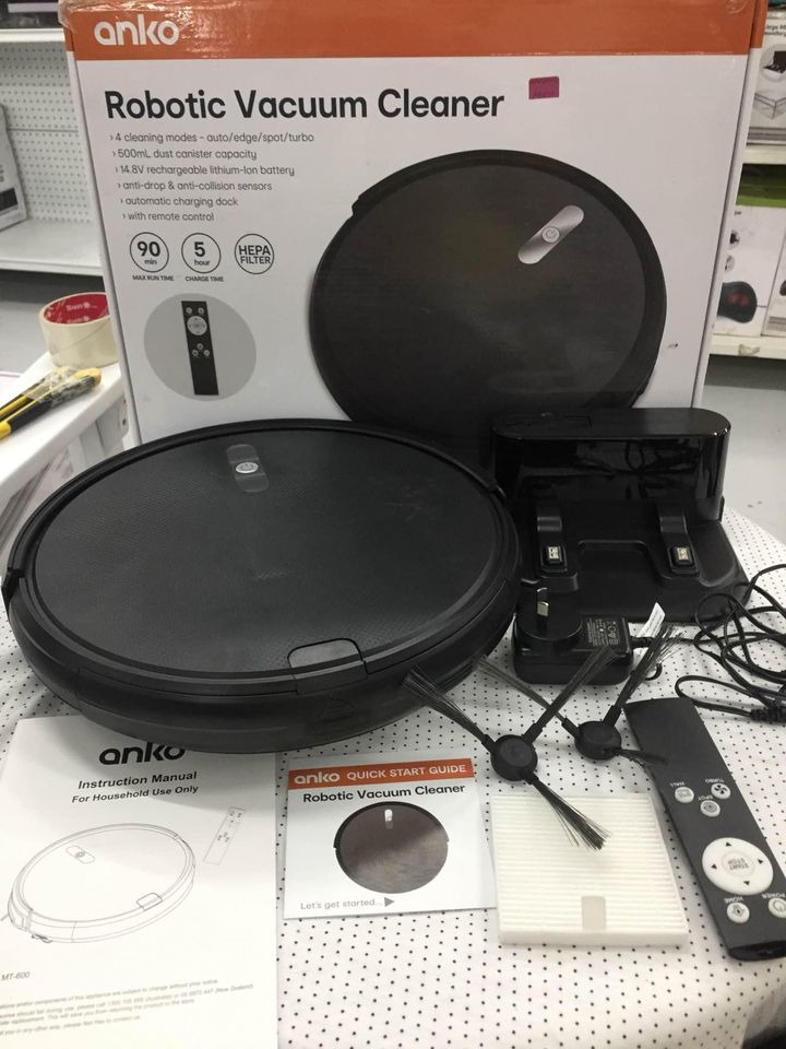 Anko Robotic Vacuum Cleaner, TV & Home Appliances, Vacuum Cleaner ...