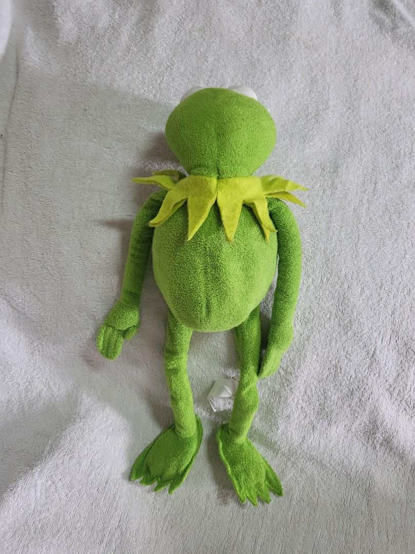 Authentic Disney Store Jim Henson Muppets Kermit The Frog Beanie Plush ...