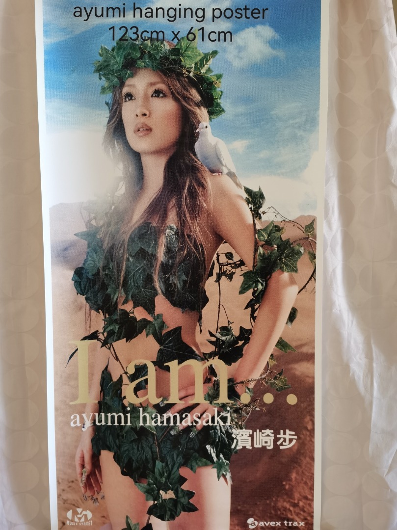 Ayumi Hamasaki hanging poster, Hobbies & Toys, Music & Media, Music Accessories on Carousell