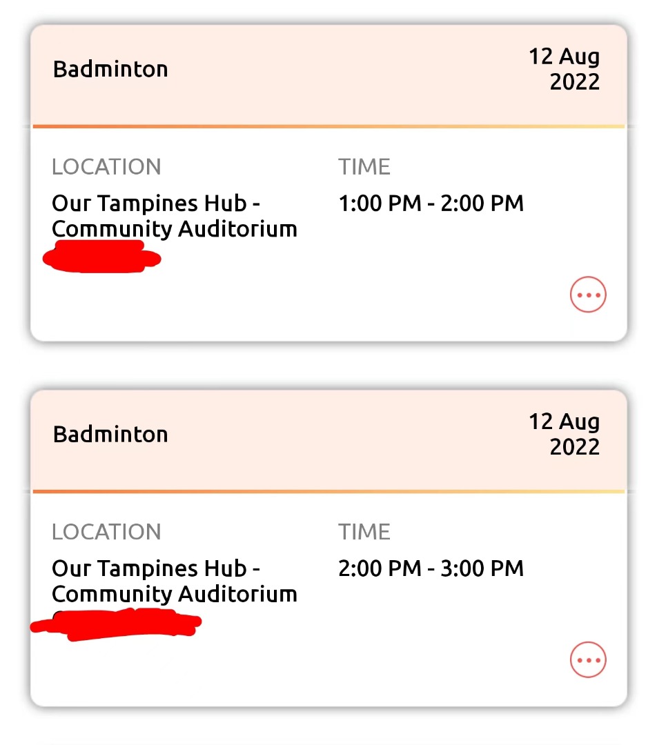 Badminton Court @OTH 12 Aug, Sports Equipment, Sports & Games, Racket ...