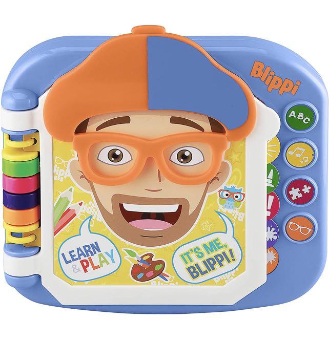 Blippi Book, Toddler Toys with Built-in Preschool Learning Games ...
