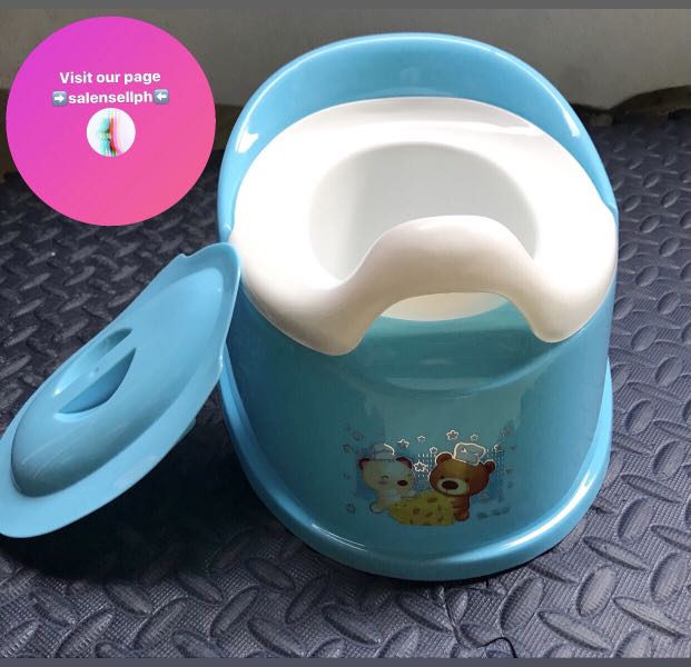 Blue Potty Trainer, Babies & Kids, Bathing & Changing, Toilet Training ...