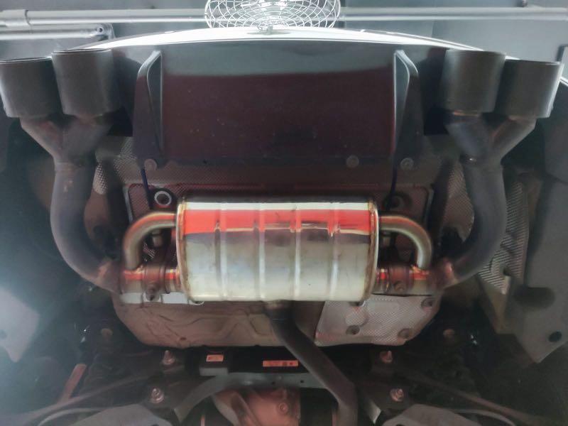 BMW F22 / G42 BSV Quad Exhaust system with carbon tips, Car Accessories ...
