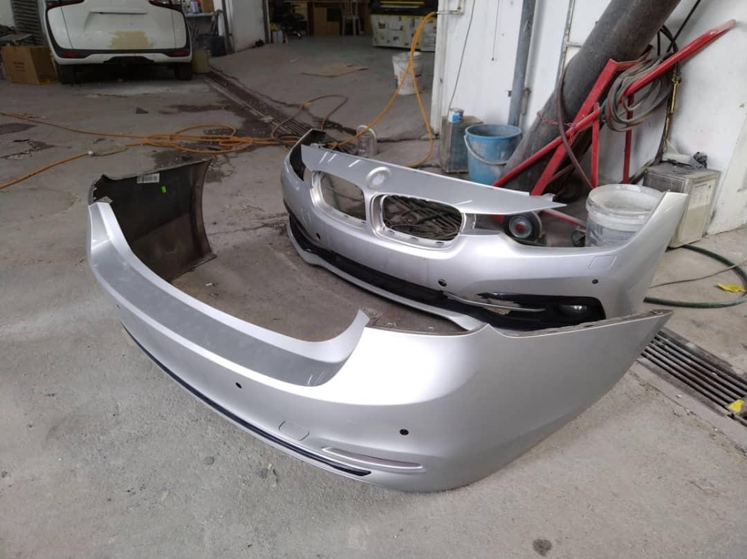 BMW F30 FRONT BUMPER REAR BUMPER, Auto Accessories on Carousell