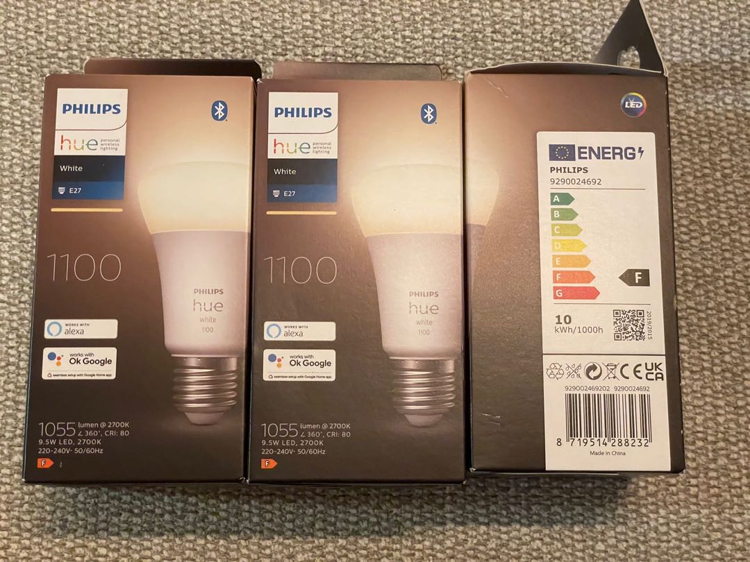 BNIB Philips Hue White 1100, Furniture & Home Living, Lighting & Fans ...