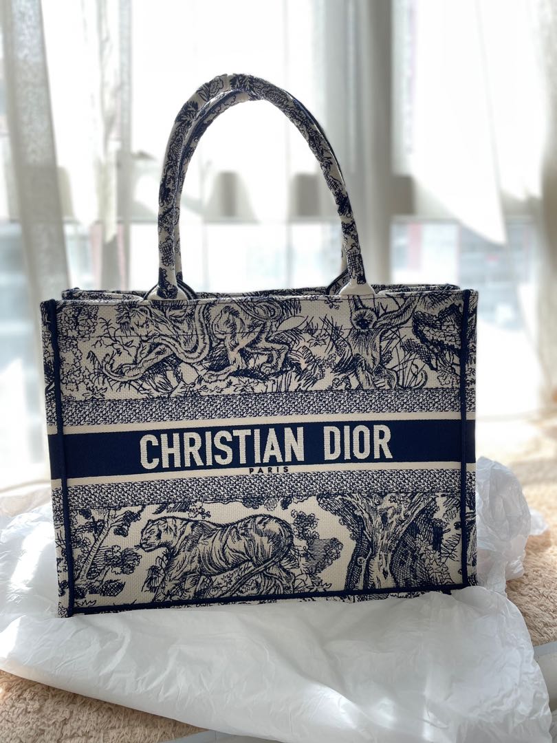 Brand new Dior book tote medium, Women's Fashion, Bags & Wallets, Tote ...