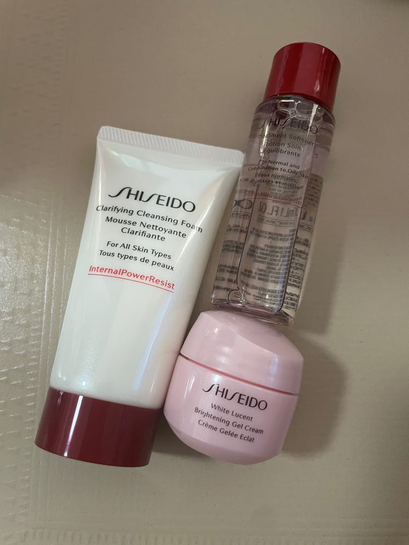 BRAND NEW! Shiseido Deluxe set Mini, Beauty & Personal Care, Face, Face ...
