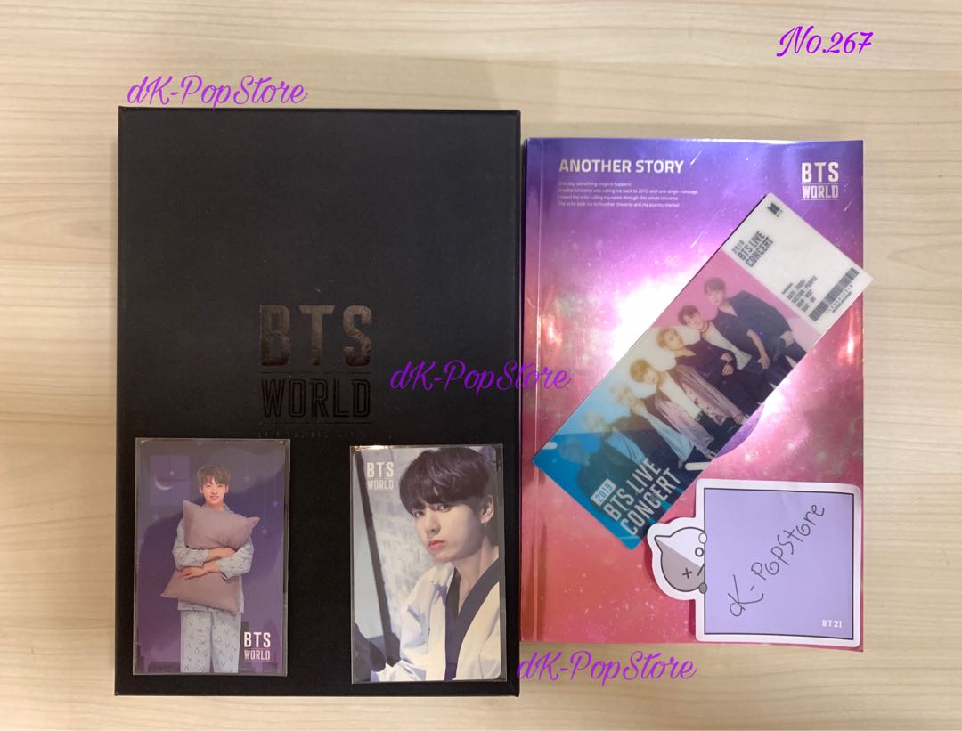 ONHAND!BTS WORLD OST - (Complete Set with jK PC and Game Coupon ...