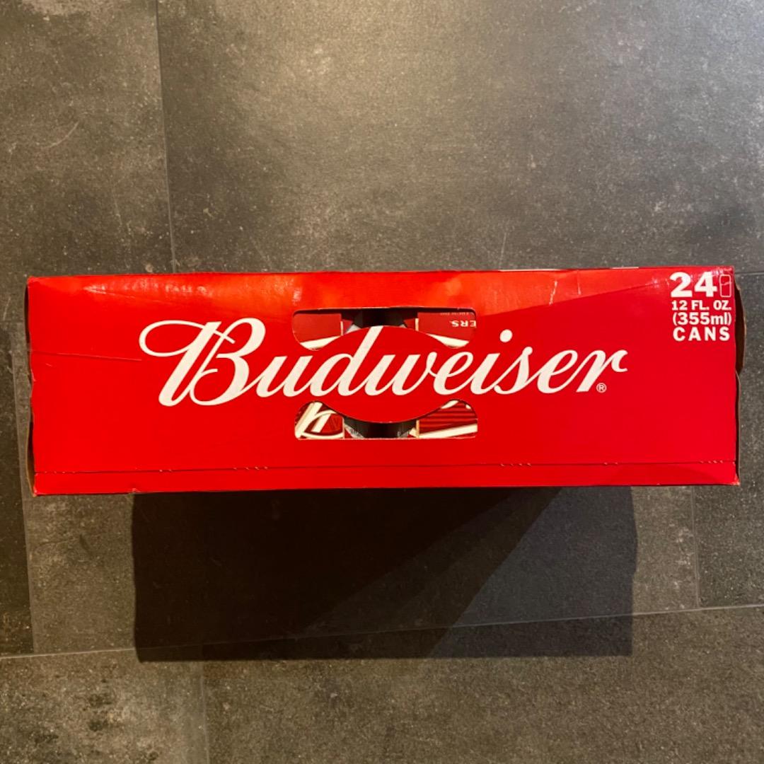 Budweiser Beer (24 cans x 355ml), Food & Drinks, Alcoholic Beverages on ...