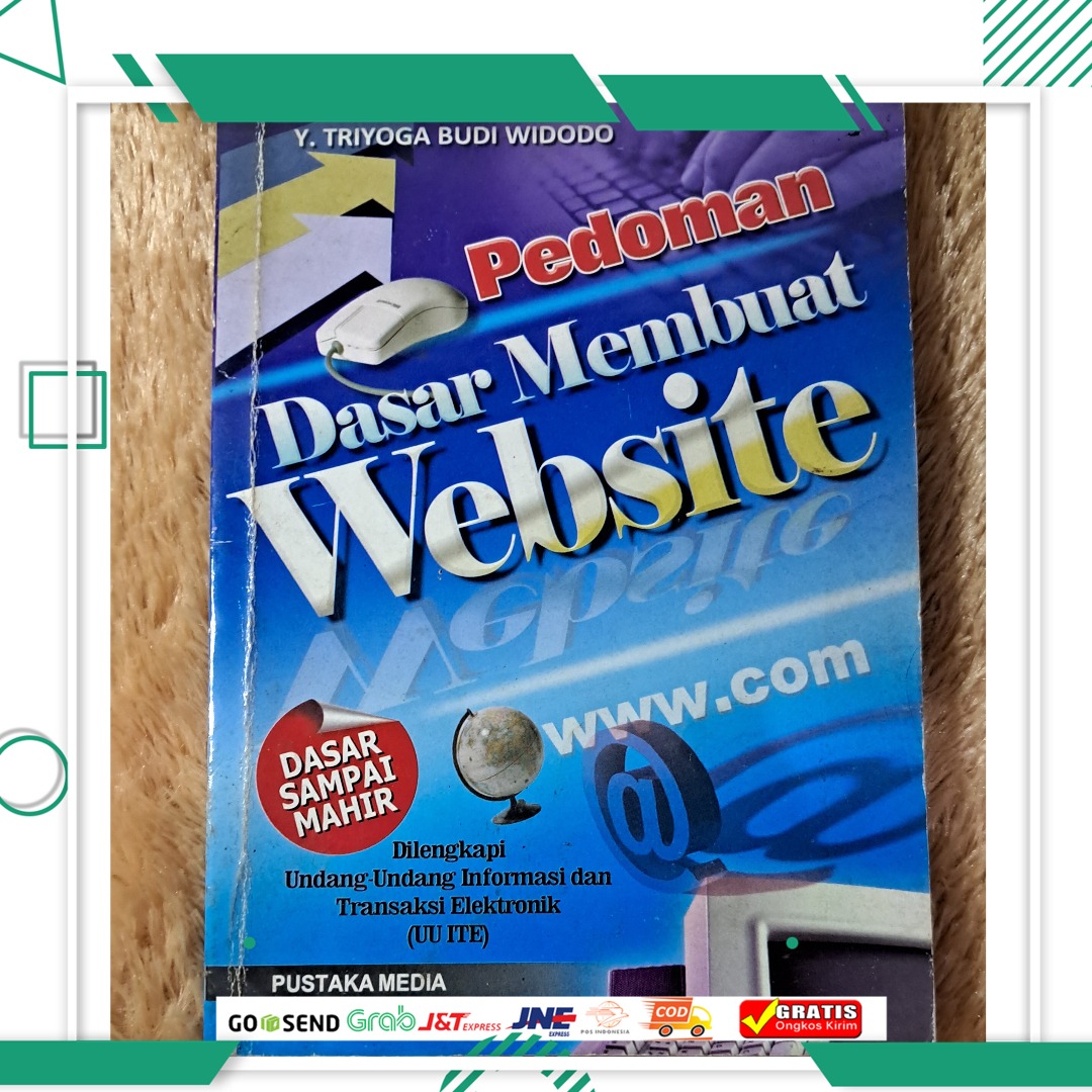 Buku : Pedoman Dasar Membuat Website - Triyoga Budi Widodo, Buku & Alat Tulis, Buku di Carousell