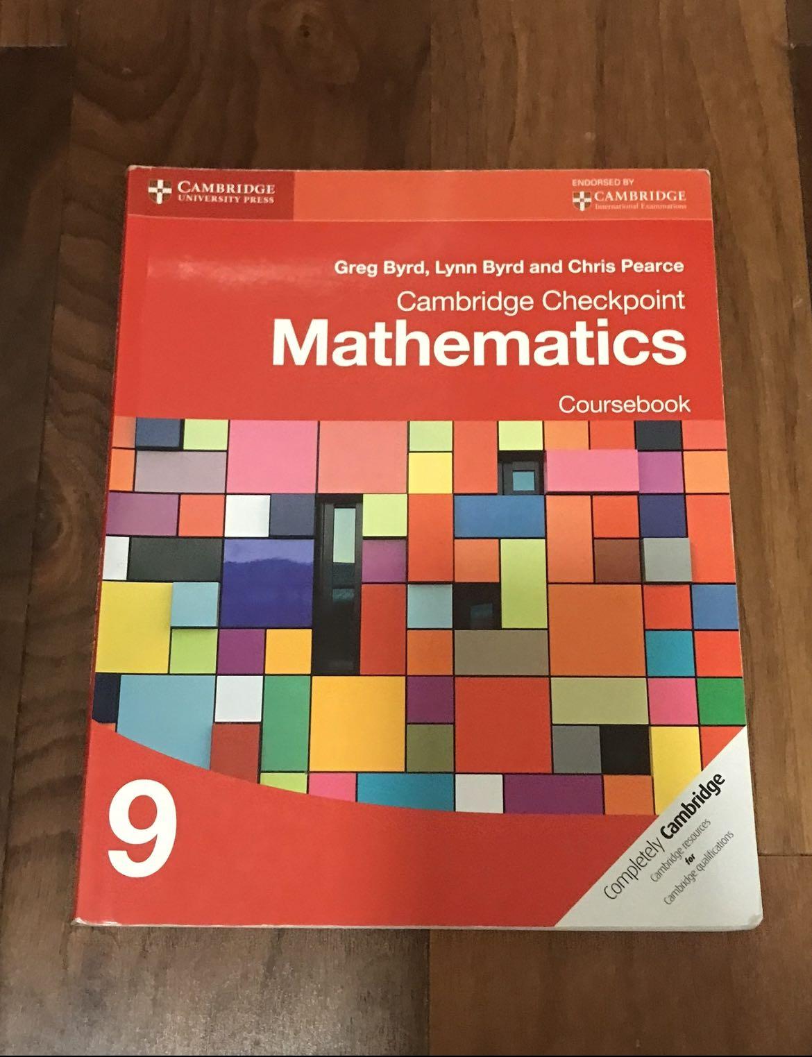 Cambridge Checkpoint Mathematics Coursebook 9, Hobbies & Toys, Books ...