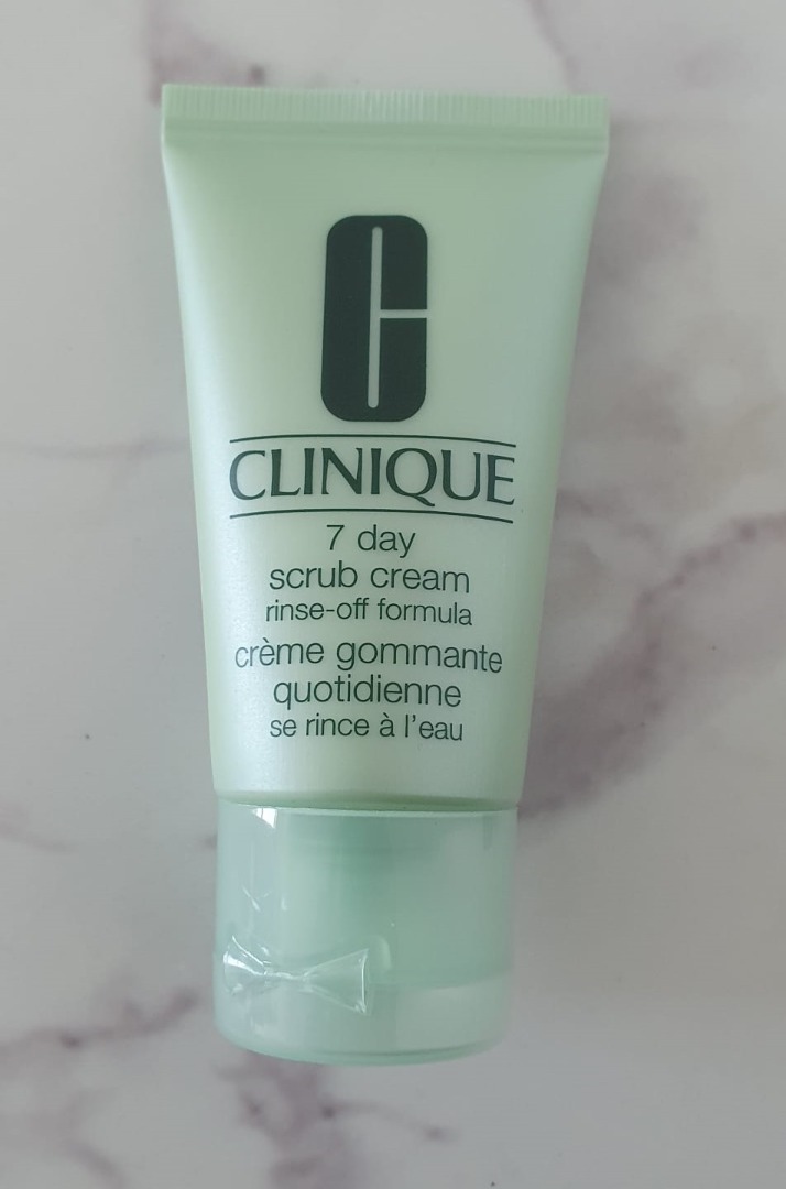 Clinique 7 day Scrub Cream (30ml), Beauty & Personal Care, Face, Face ...