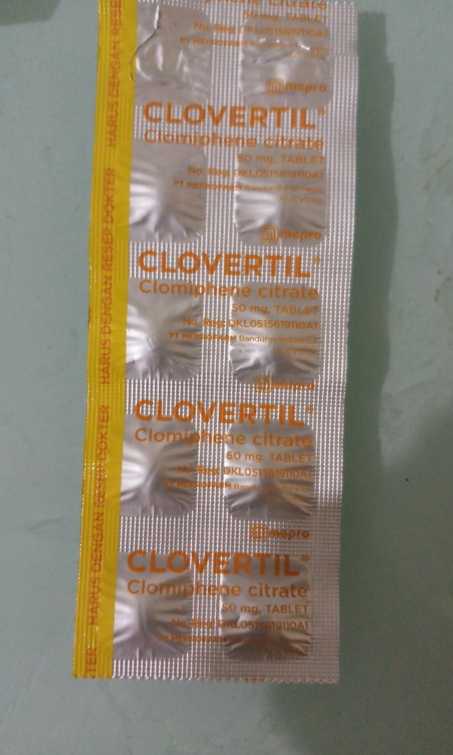 CLOVERTIL 50 MG / TABLET, Barang Yang Dicari di Carousell