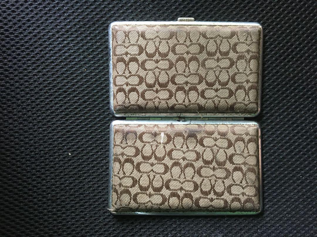 Coach Cigarette Case, Women's Fashion, Bags & Wallets, Wallets & Card ...