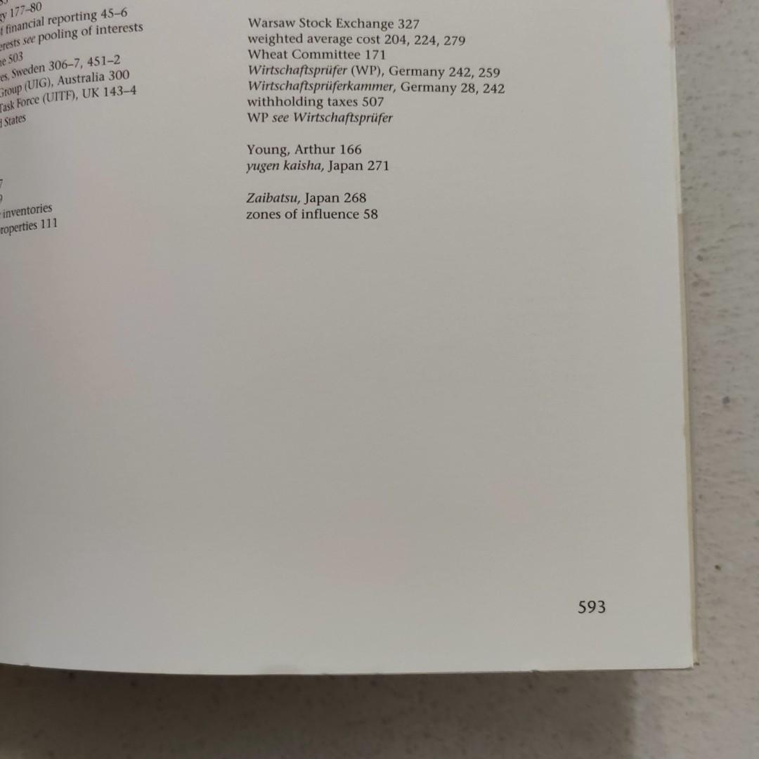 Comparative International Accounting - by Christopher Nobes and Robert ...