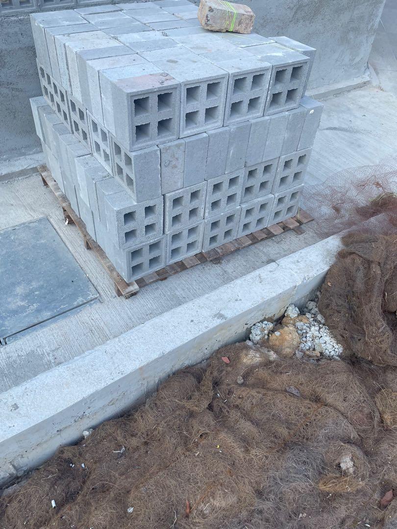Concrete Breeze block / Screen block / bricks, Furniture & Home Living ...