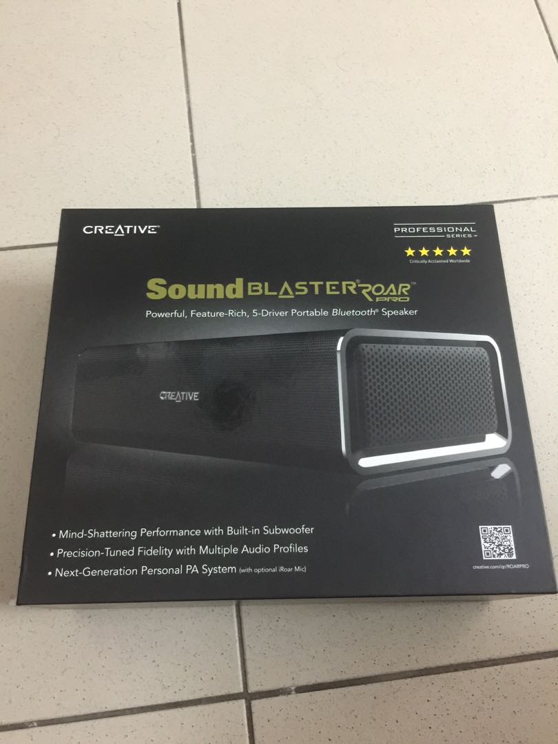 Creative Sound Blaster Roar Pro, Audio, Soundbars, Speakers ...