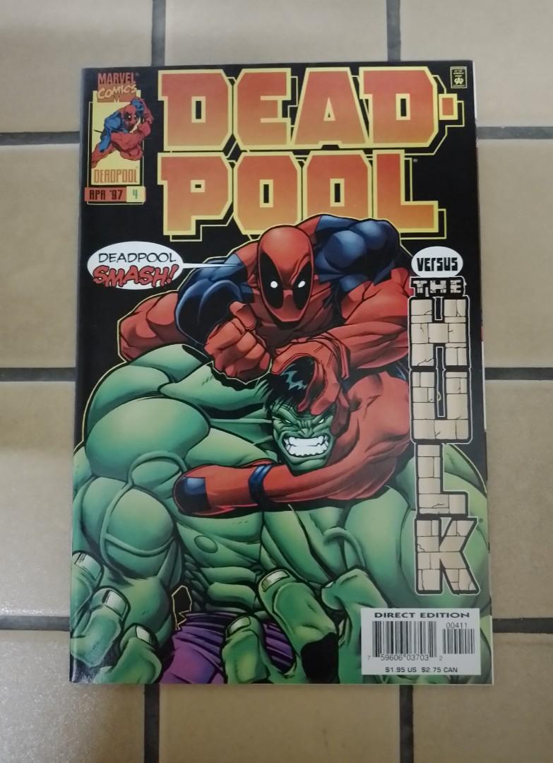 Deadpool #4 ( Ed McGuinness - Cover Art ) Marvel Comics, Hobbies & Toys ...