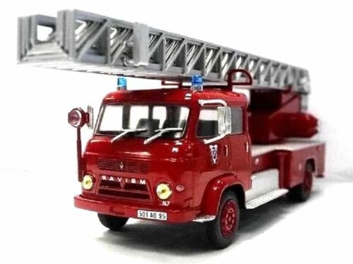 Die-cast 1:43 scale SAVIEM S7 Ladder Fire Truck, Hobbies & Toys, Toys ...