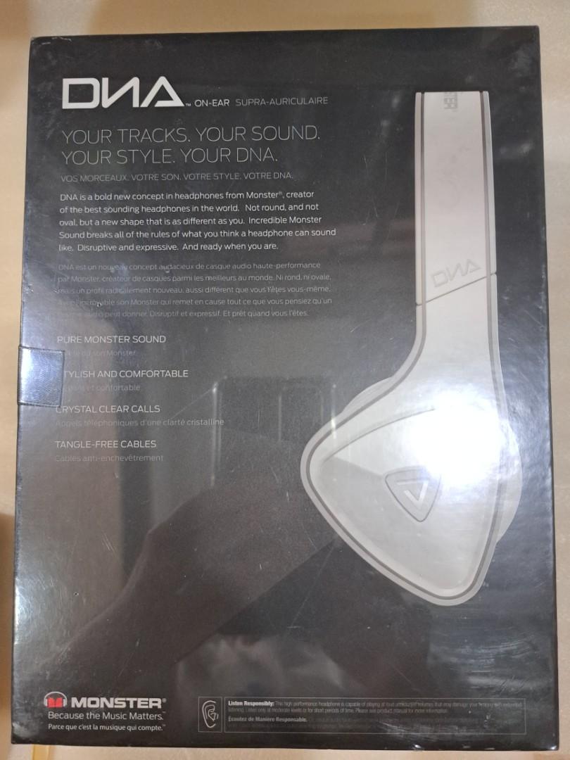DNA Pure Monster Sound Headphones, Audio, Headphones & Headsets on ...