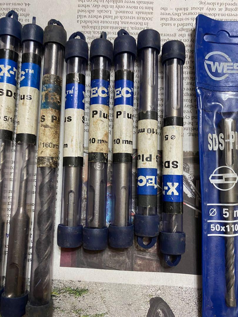 Drilling bits, Furniture & Home Living, Home Improvement & Organisation ...