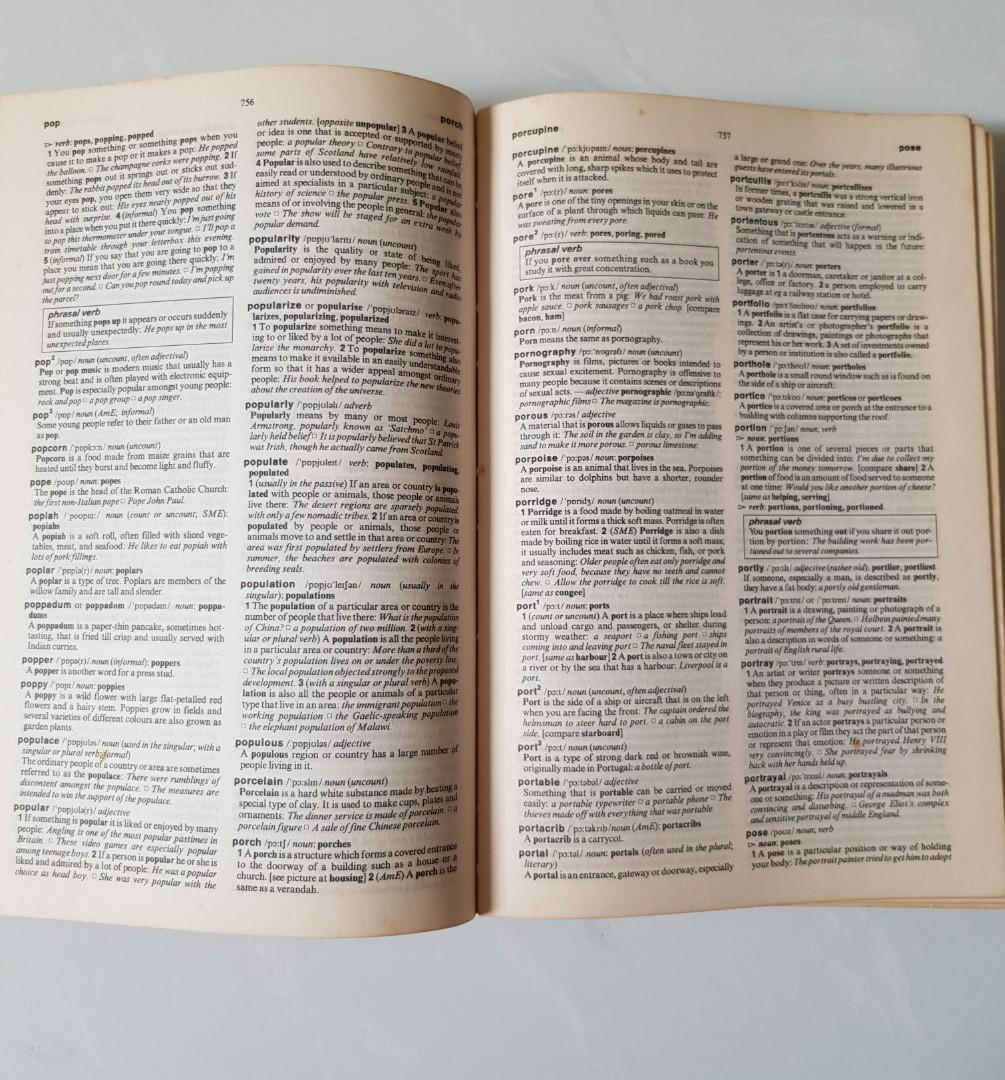 English dictionary, Hobbies & Toys, Books & Magazines, Textbooks on ...