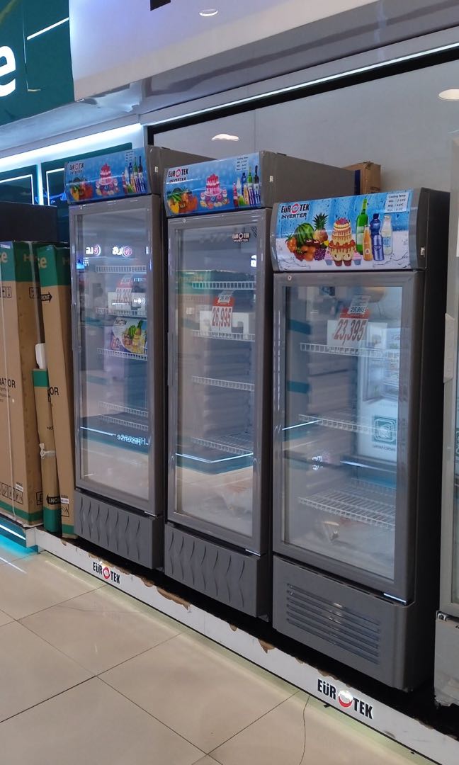 EUROTEK INVERTER UPRIGHT CHILLER, TV & Home Appliances, Kitchen ...