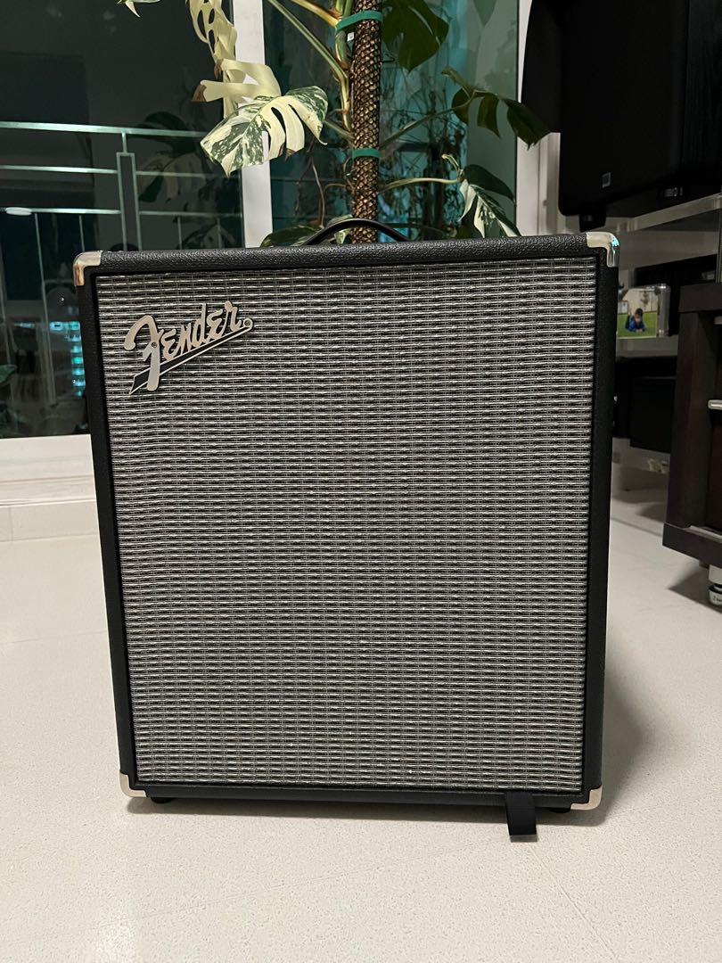 Fender Rumble 100 V3 100W Combo Bass Amplifier, Hobbies & Toys, Music ...
