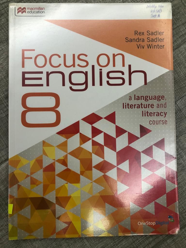 Focus on English 8, 興趣及遊戲, 書本 & 文具, 教科書 - Carousell